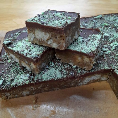 Chocolate Mint Squares - Suzanne Bakes
