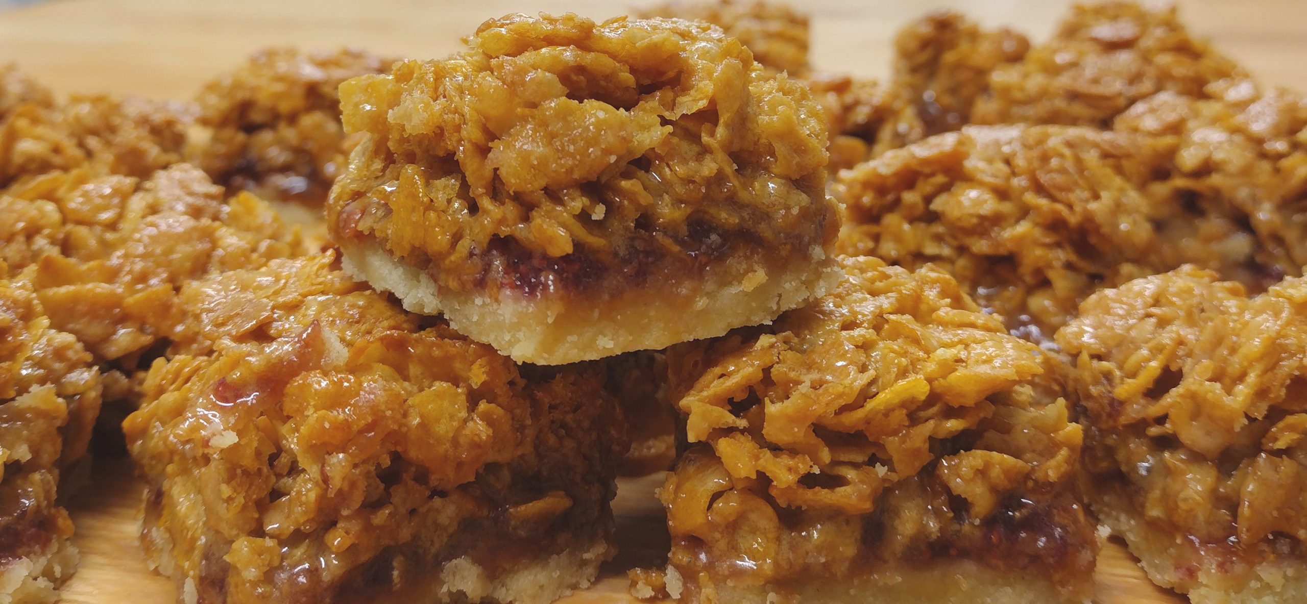 Cornflake Slice - Suzanne Bakes